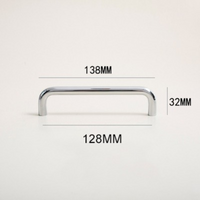 Minimalist Polished Chrome Handles | Chrome Home Decor Accessories ...