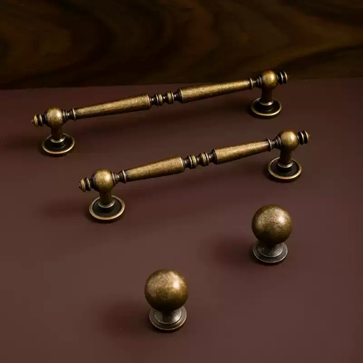 Aged Brass Cabinet Pulls | Kitchen Cabinet Knobs | Luxury Home – The ...