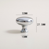 Minimalist Polished Chrome Handles | Chrome Home Decor Accessories ...