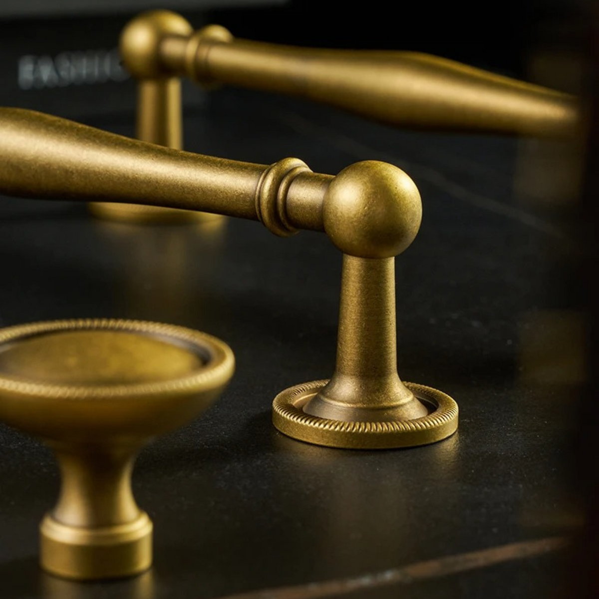 Brass Cabinet Hardware | Kitchen Cabinet Handles | Antique Brass – The ...