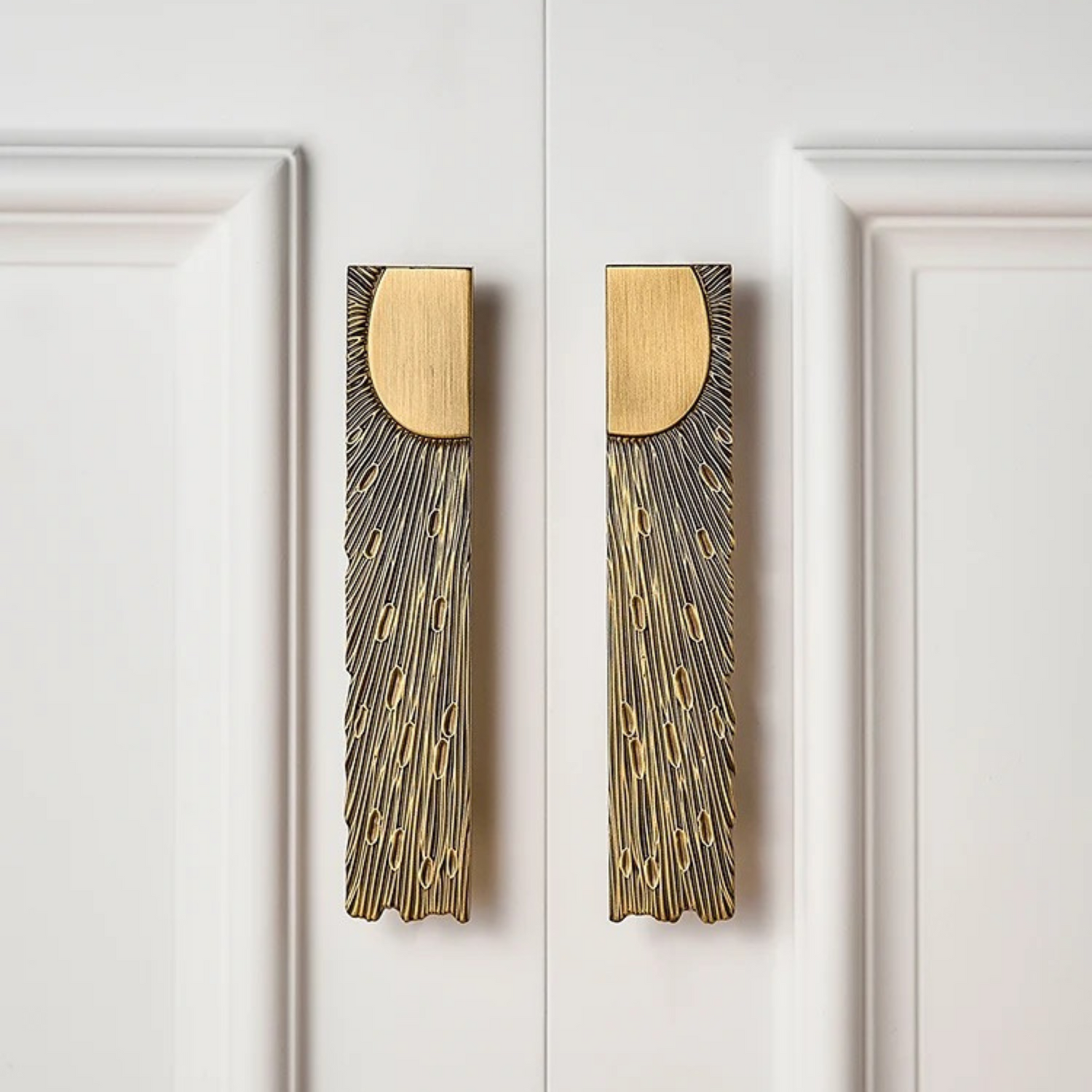 Unique Cabinet Hardware | Antique Brass | Kitchen Cabinet Handles – The ...