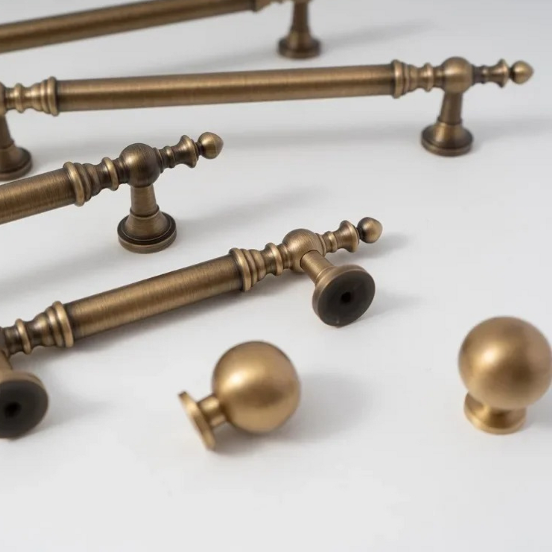 Antique Brass Pull Handles | Luxury Home Decor | Kitchen Cabinet ...