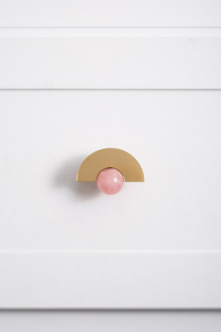 Brass Cabinet Hardware | White Cabinet Handles | Pink Aesthetic – The ...