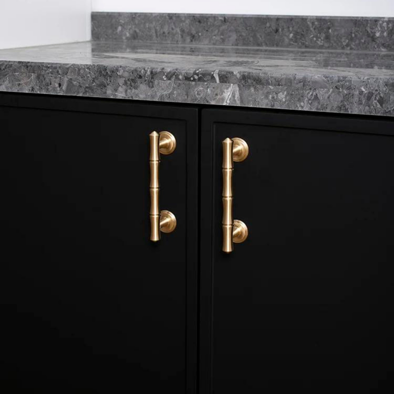 Bamboo Inspired Pulls | Creative Interiors | Kitchen Cabinet Handles ...
