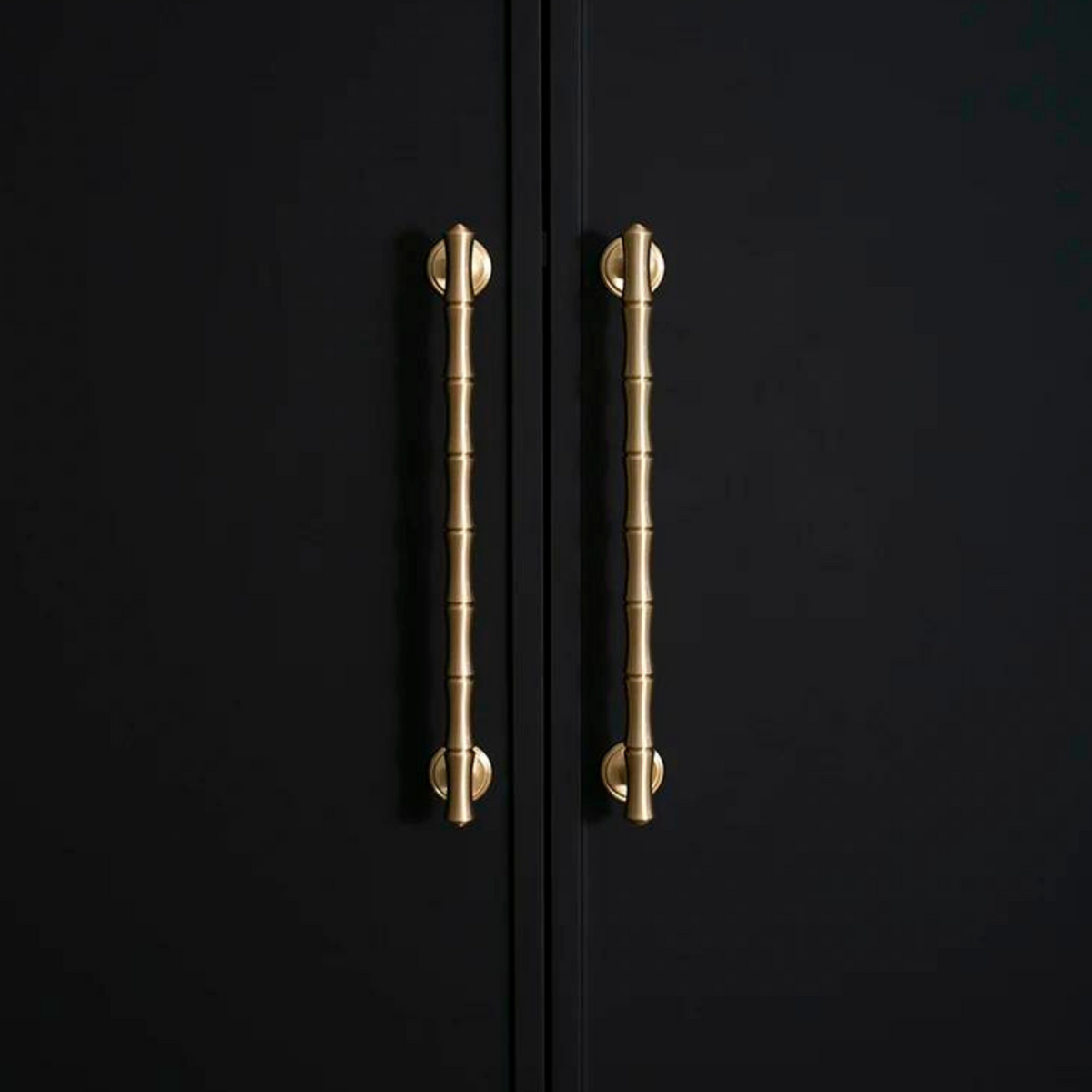 Bamboo Inspired Pulls | Creative Interiors | Kitchen Cabinet Handles ...