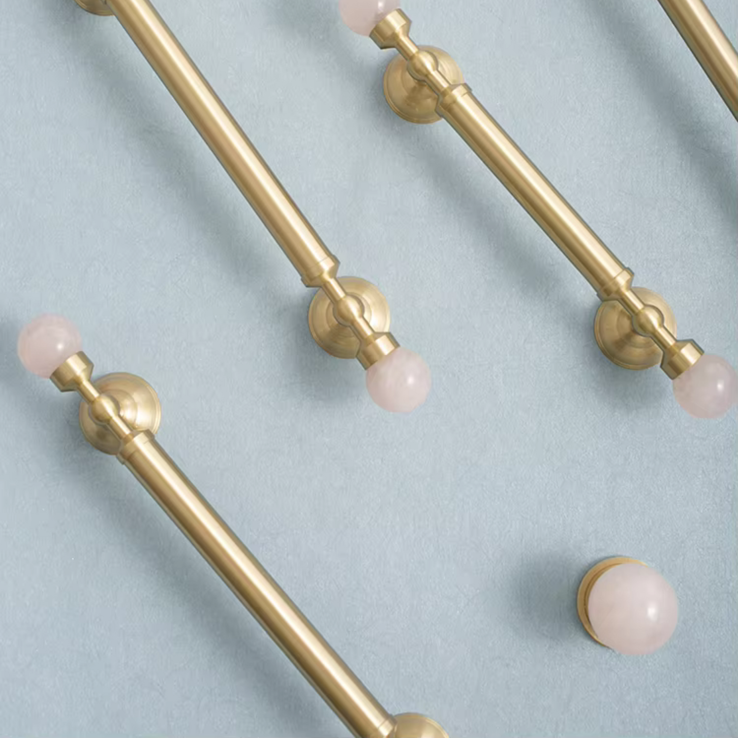 Polished Brass Cabinet Pulls | Gold Cabinet Hardware | Kitchen Handles ...