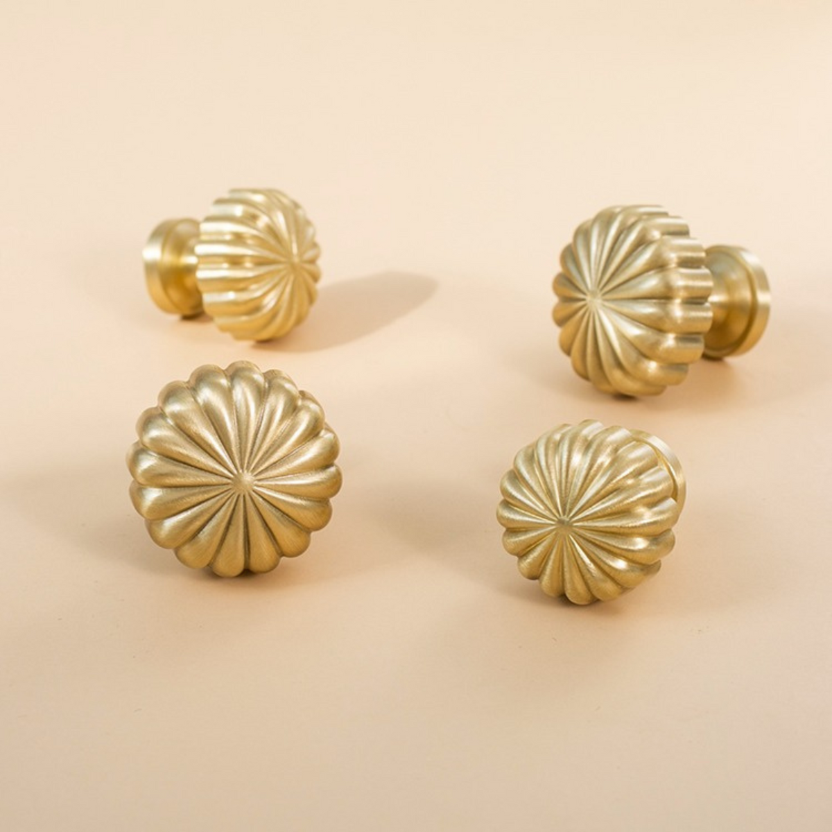 Pumpkin Swirl Cabinet Knobs | Modern Interior Design | Gold Drawer ...