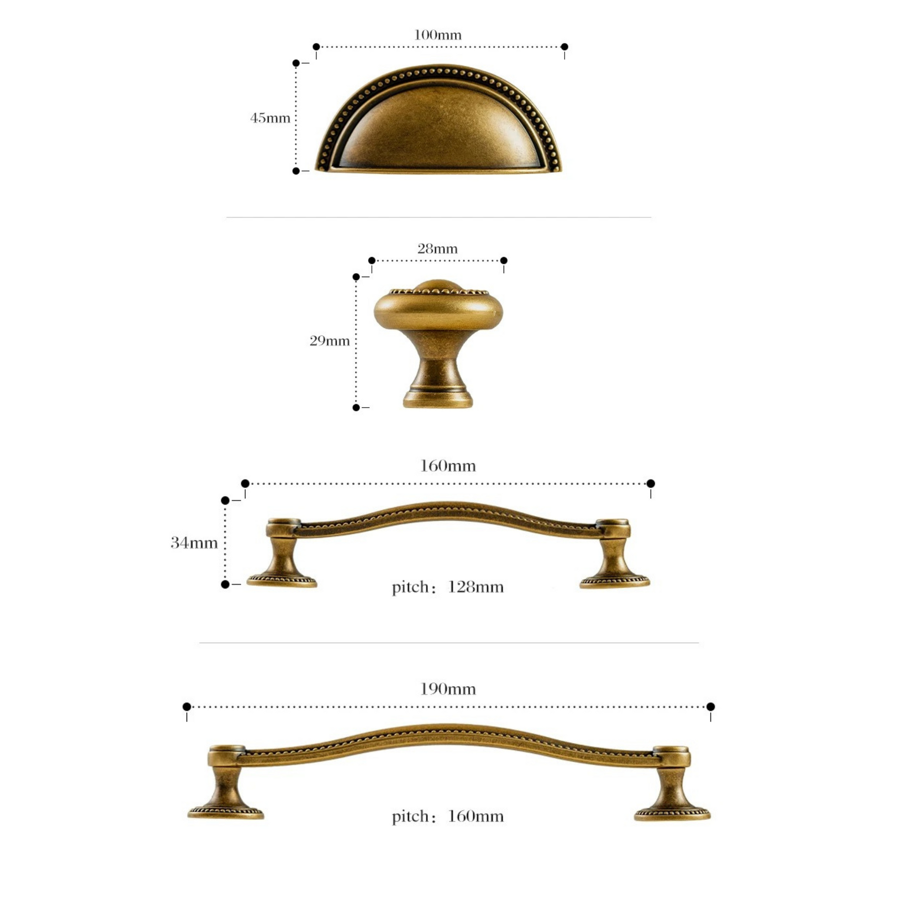 Bobbin Style | Cabinet Handles | Kitchen Cabinets | Modern Interior ...