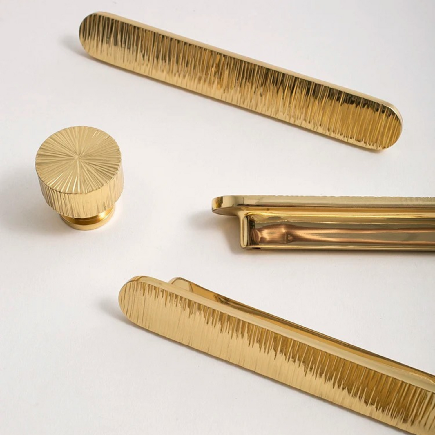Polished Brass Cabinet Hardware | Kitchen Cabinets | Creative Interiors ...