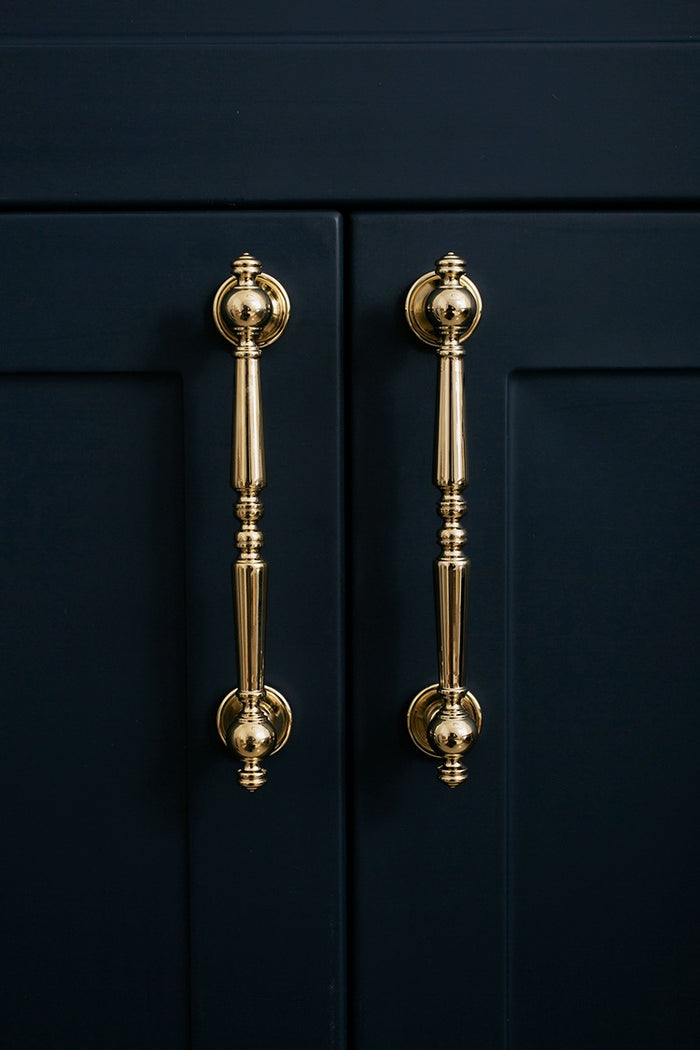 Hammered Brass Cabinet Pull Handles | The Boutique Handle Co | The ...