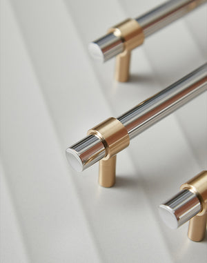 Silver & Gold Pull Handles | Minimal Interior Design | Home Decor | The ...