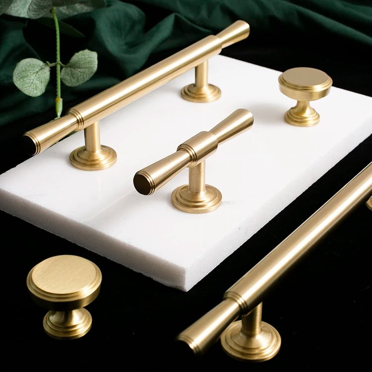 Gold Drawer Knobs | Brass Hardware Kitchen | Brass Cabinet Handles ...