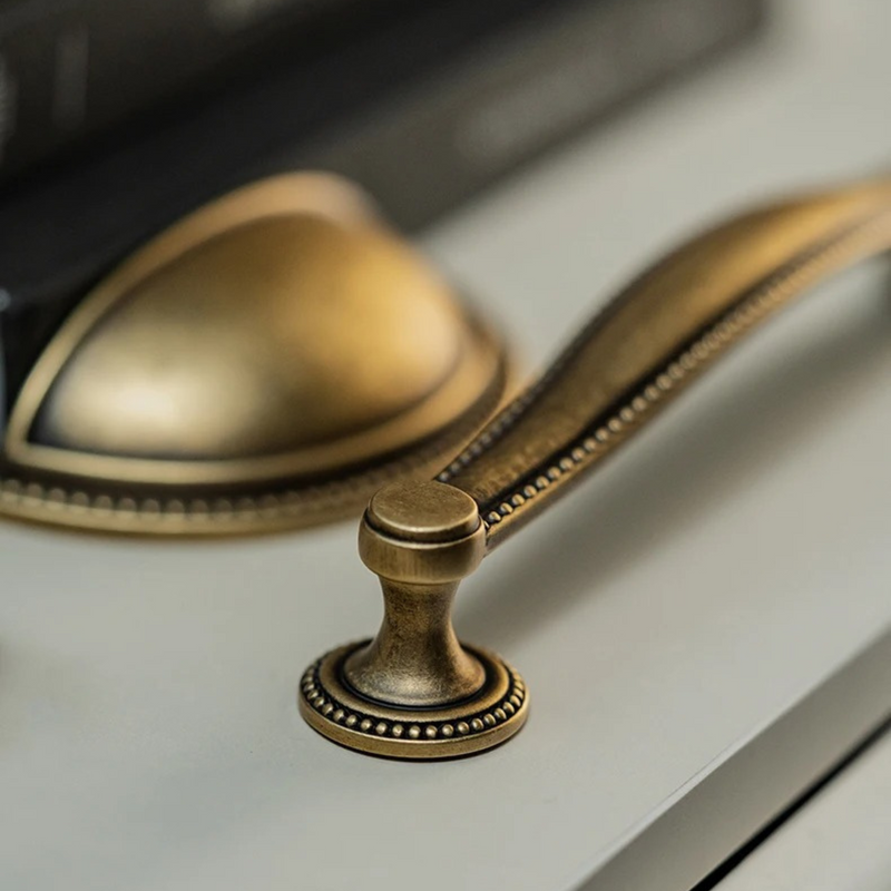Hammered Brass Cabinet Pull Handles | The Boutique Handle Co | The ...