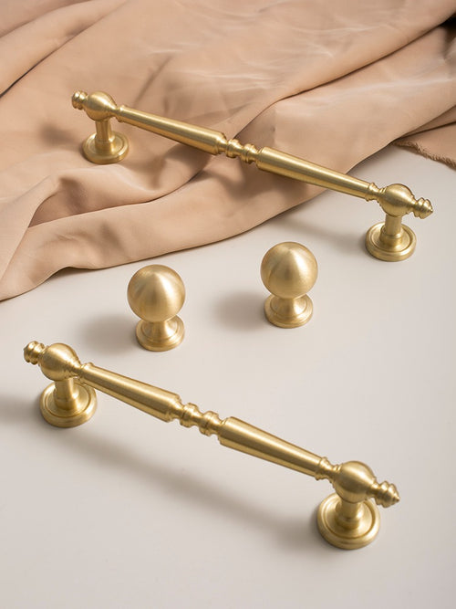 Brass Cabinet Hardware | Traditional Interior Design | Cabinet Handles ...