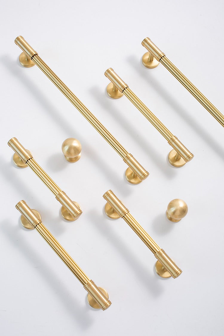 Industrial Cabinet Pull | Industrial Decor | Gold Drawer Pulls – The ...