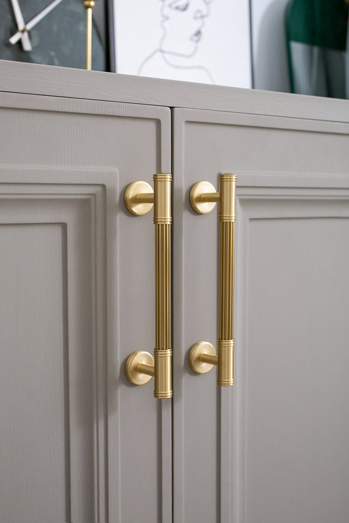 Industrial Cabinet Pull | Industrial Decor | Gold Drawer Pulls | The ...
