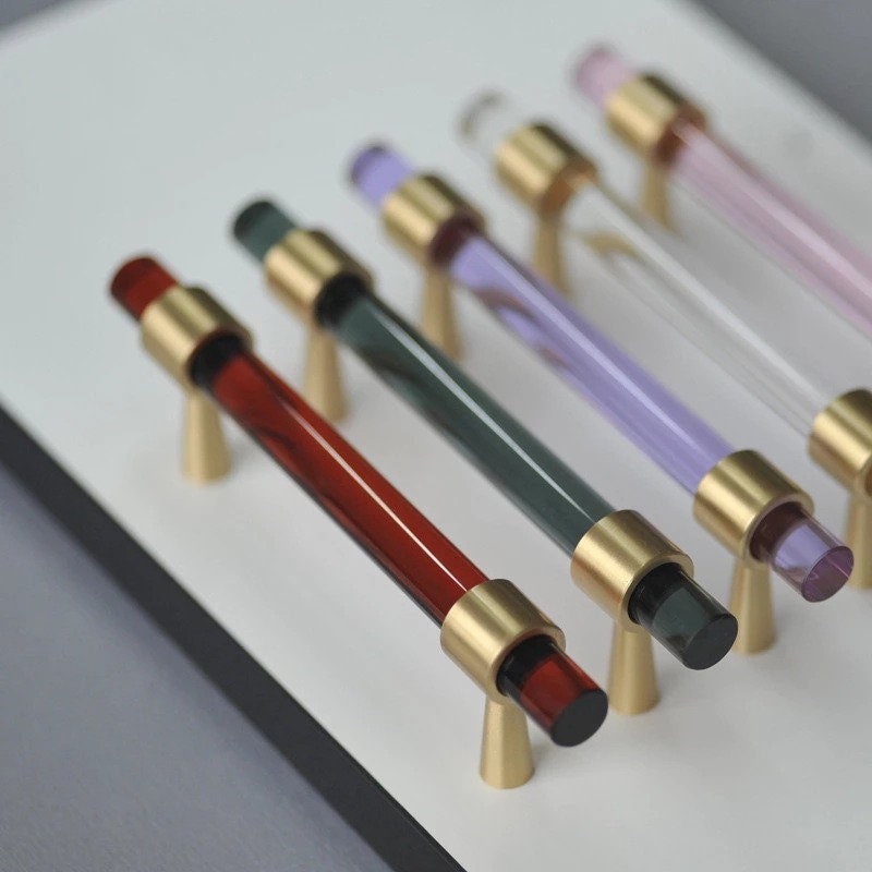 Acrylic Pull Handles | Coastal Decor | Modern Hardware – The Boutique ...