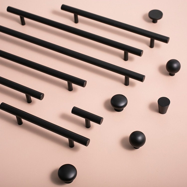 Black Cabinet Hardware | Minimalist Interior Design – The Boutique ...