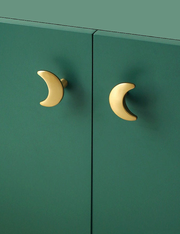 Nursery Decor | Moon Aesthetic | Gold Cabinet Knobs | The Boutique ...