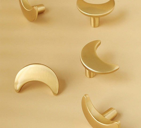 Nursery Decor | Moon Aesthetic | Gold Cabinet Knobs | The Boutique ...