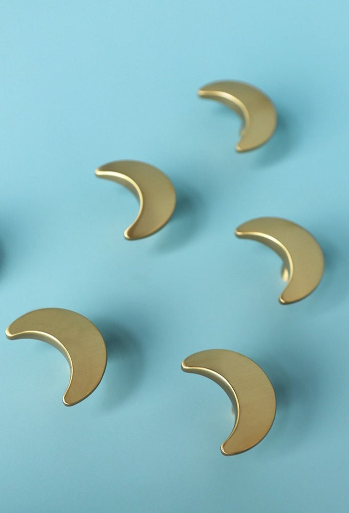 Nursery Decor | Moon Aesthetic | Gold Cabinet Knobs | The Boutique ...