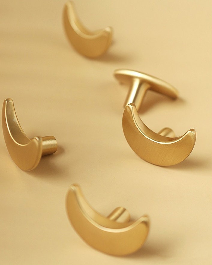 Nursery Decor | Moon Aesthetic | Gold Cabinet Knobs – The Boutique ...