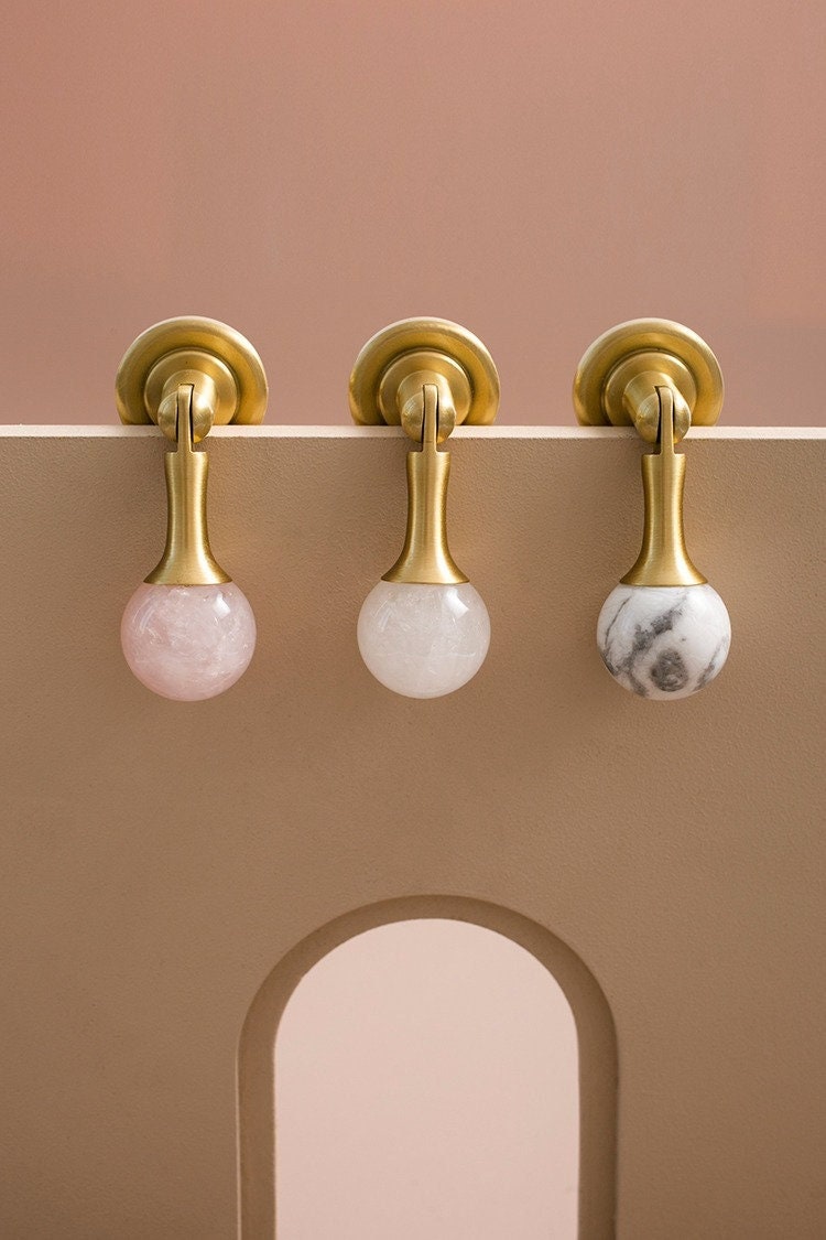 Brass Cabinet Hardware | Gold Drawer Pulls | Kitchen Hardware – The ...