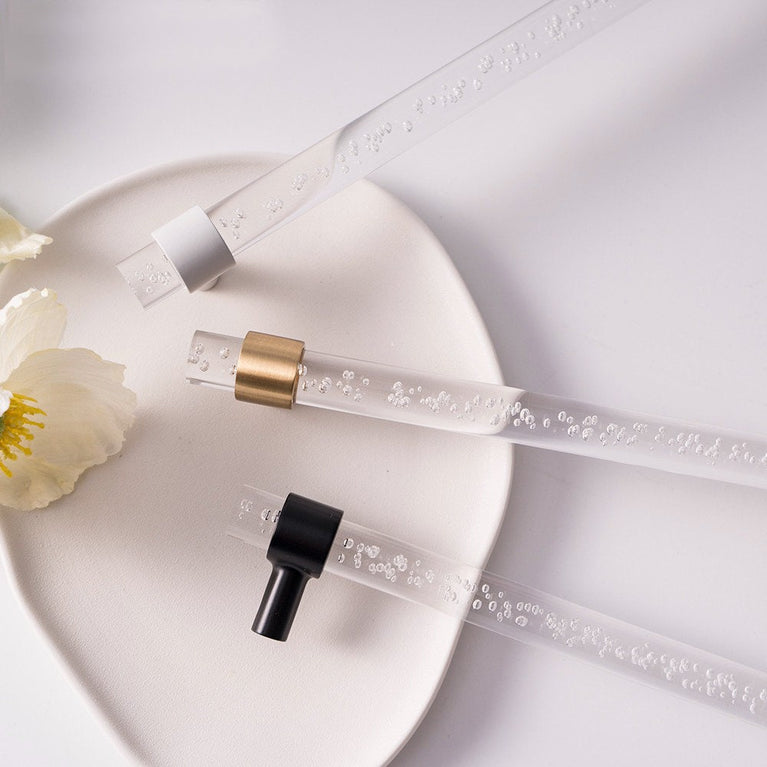 Acrylic Cabinet Hardware – Kitchen Decor – The Boutique Handle Co