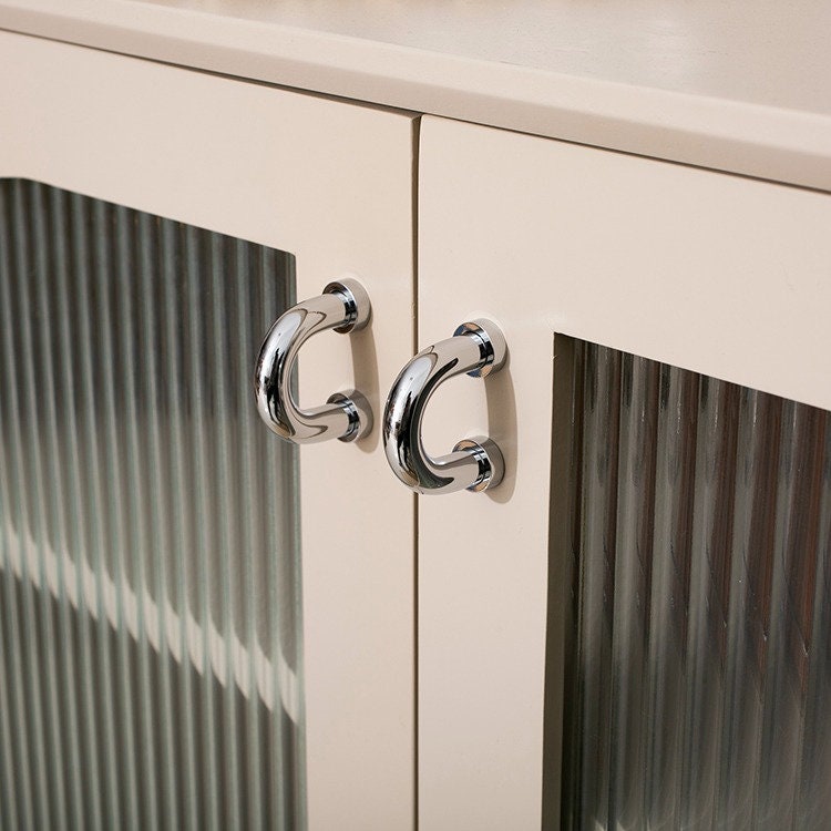 Minimalist Polished Chrome Handles | Chrome Home Decor Accessories ...